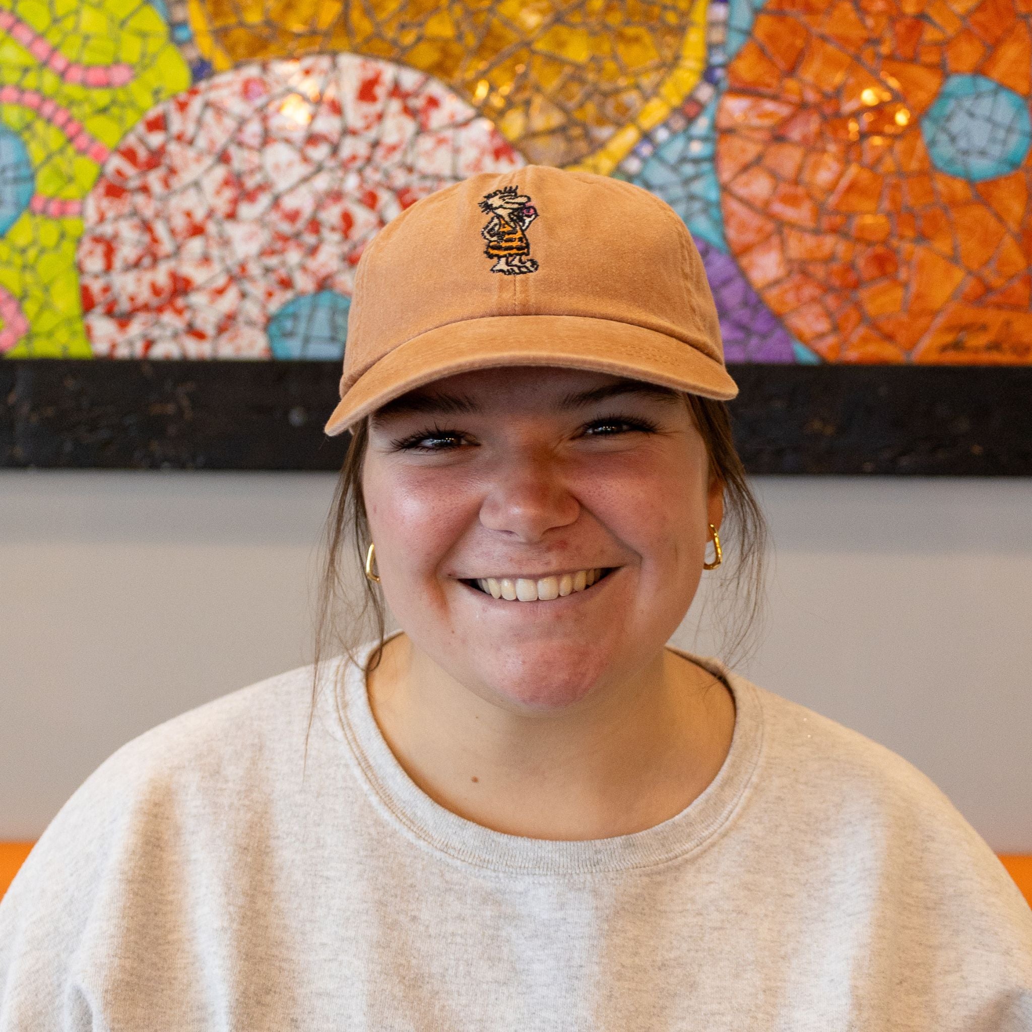 Embroidered Caveman Hats – Sandy's Donuts Clothing Plus